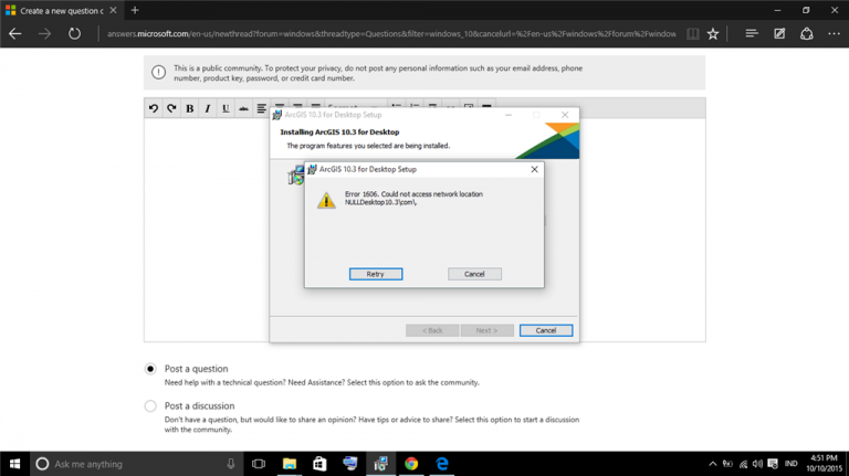 How To Fix Error Code 1606 Could Not Access Network Location 6709