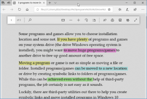 Fixing Text Highlighter Not Working in Microsoft Edge - Microsoft Watch
