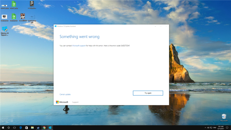 Fixing Windows Error 0X8007054f - Microsoft Watch