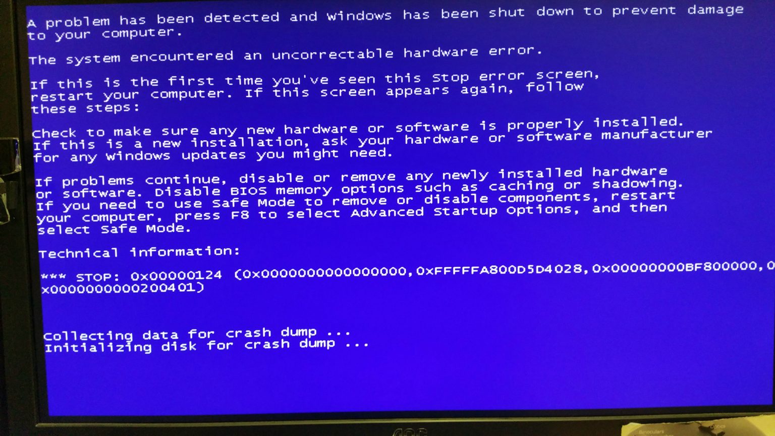 How to Repair BSOD 0x000000124 Stop Error - Microsoft Watch