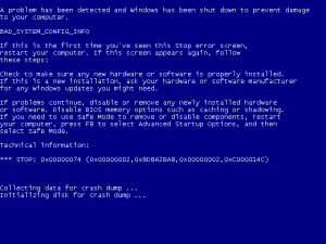 How to Fix Bad_System_Config_Info Blue Screen Error - Microsoft Watch