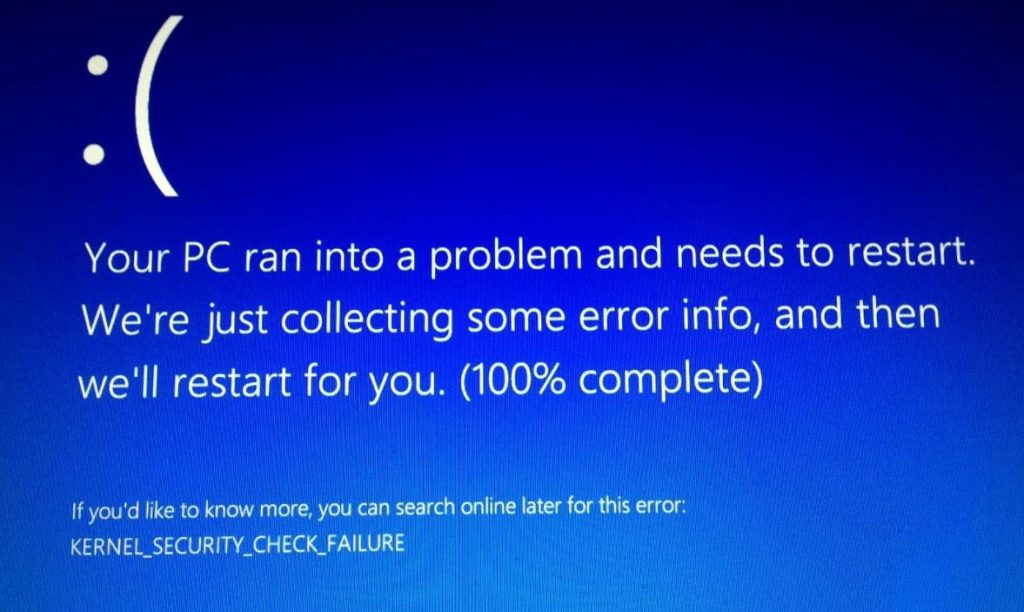 Fix KERNEL_SECURITY_CHECK_FAILURE Error - Microsoft Watch Fix KERNEL_SECURITY_CHECK_FAILURE Error - Microsoft Watch