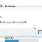 Fix: The directory name is invalid – CD/DVD drive error on Windows 10 ...