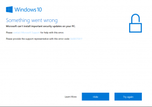 Fix Windows 10 Update Install Issue with Error Code 0x8007001F ...