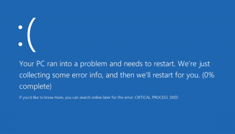 How to Fix Critical_Process_Died Windows BSOD Error - Microsoft Watch