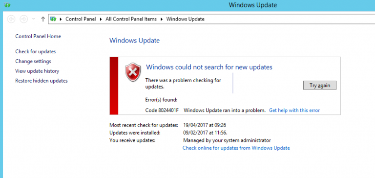 How to Fix Update Error 0x8024401f (Solved) - Microsoft Watch
