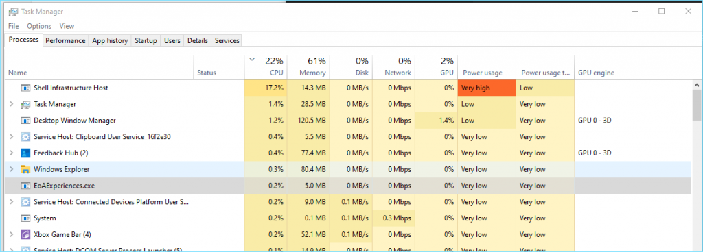 Shell Infrastructure Host High Cpu Usage On Windows 11 Solved